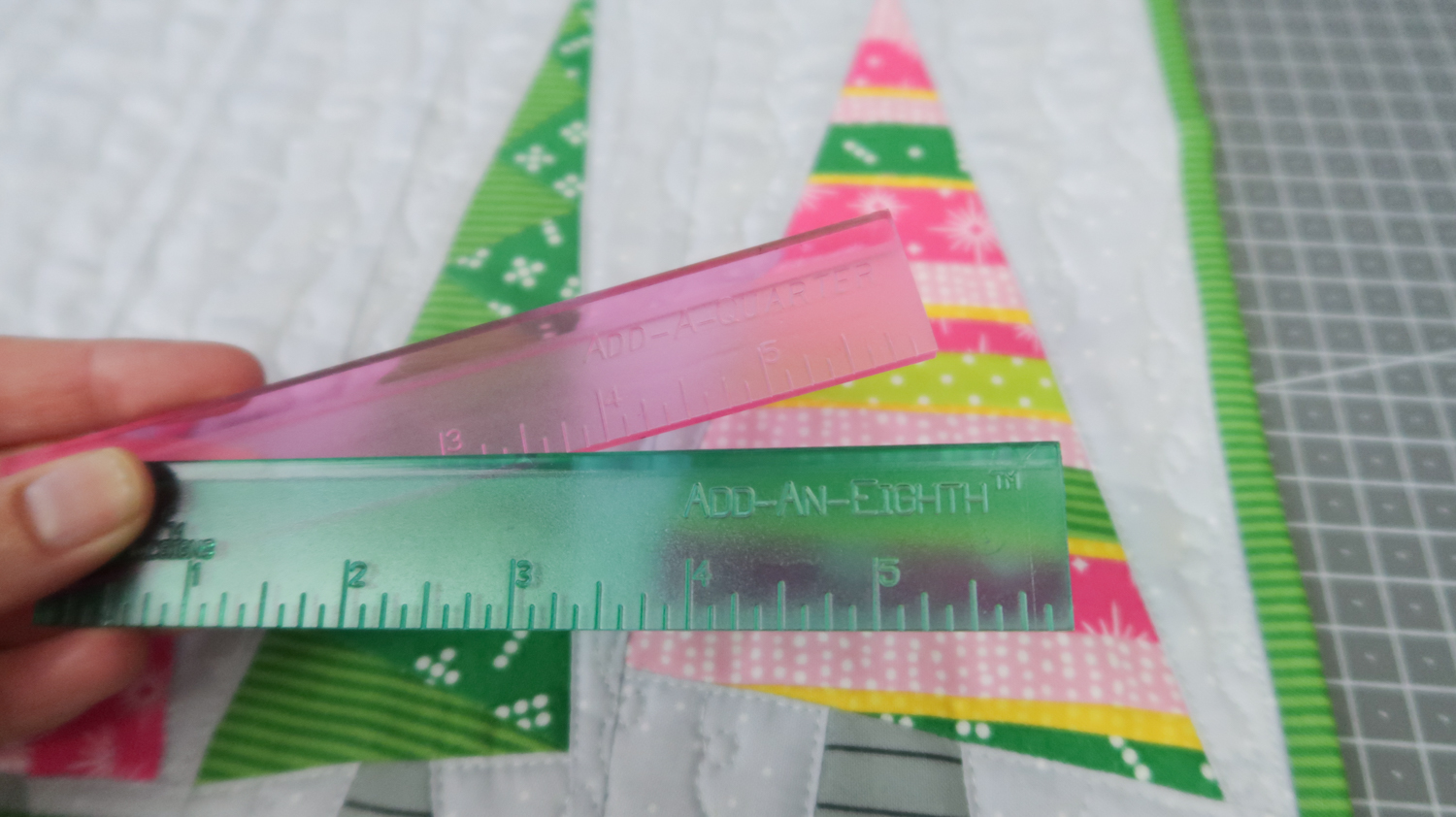 Add-a-quarter ruler 6 inch Pink – Sugaridoo