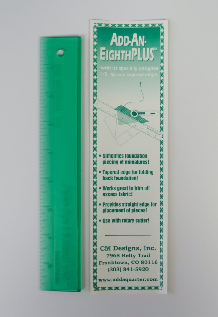Add-an-eighth ruler PLUS 9 inch – Sugaridoo