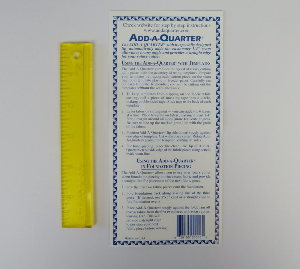 Add a quarter Ruler 6 Inch Sugaridoo add-a-quarter-ruler-6-inch-sugaridoo